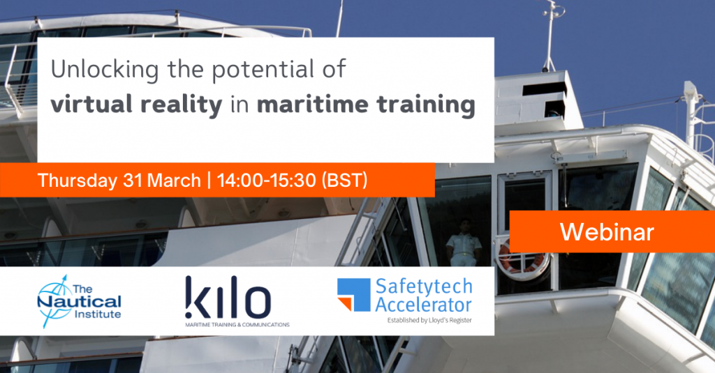 Webinar replay: Unlocking the potential of virtual reality in maritime ...